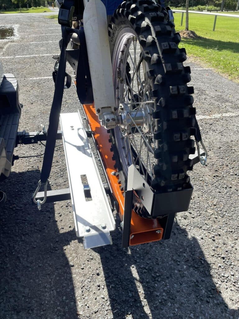 MX Motorbike Carrier Towbar mount Rack N Roll Made in Australia